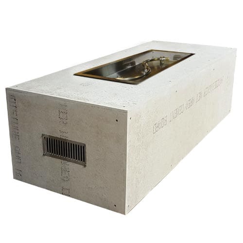 Rectangle Enclosure S-Fire Burner Insert - Bowmans Stove & Patio